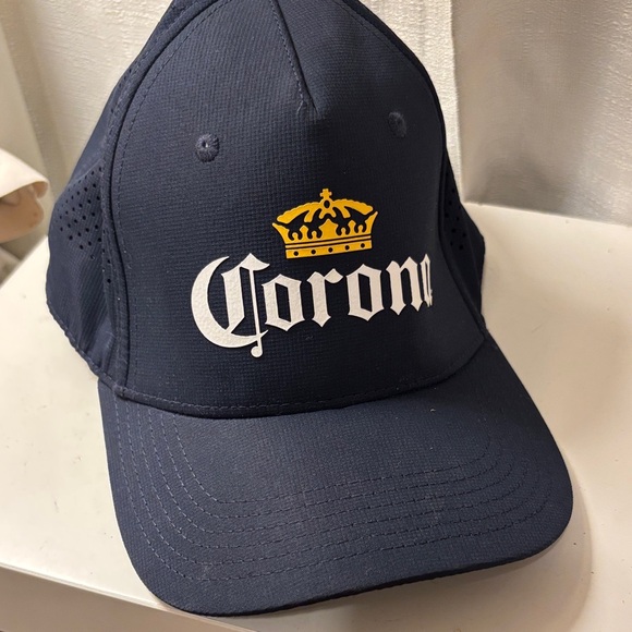 Corona | Other | Corona Navy Blue Cap With Yellow Logo | Poshmark